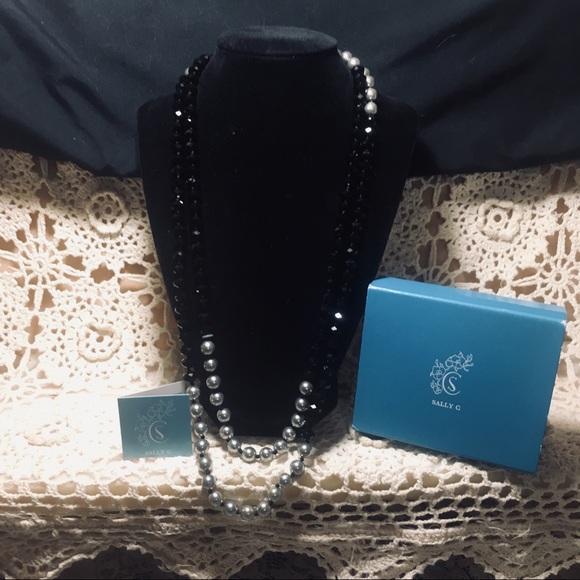 Sally C | Jewelry | Vintage Sally C Beaded Necklace | Poshmark